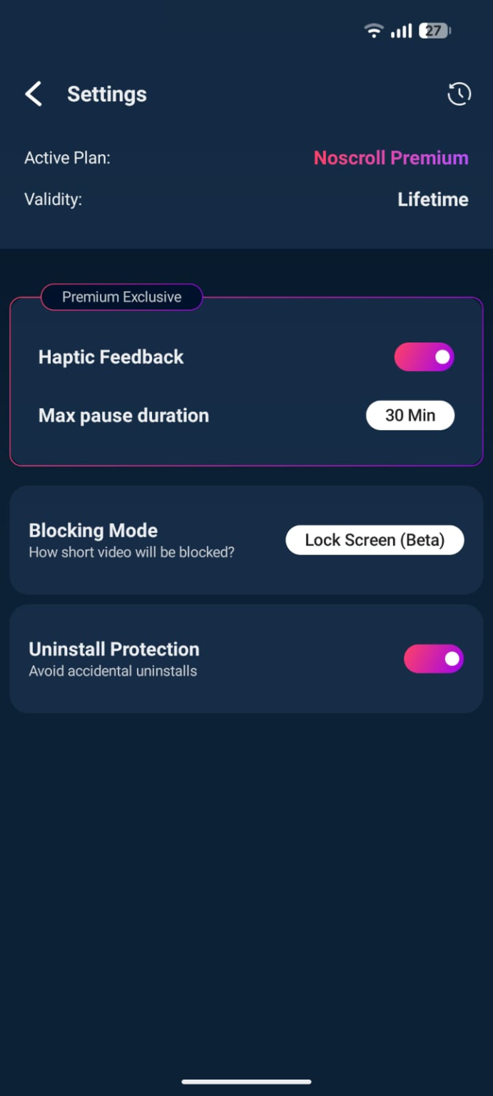 NoScroll v1.5.1: Smarter Blocks, More Control, Less Distraction